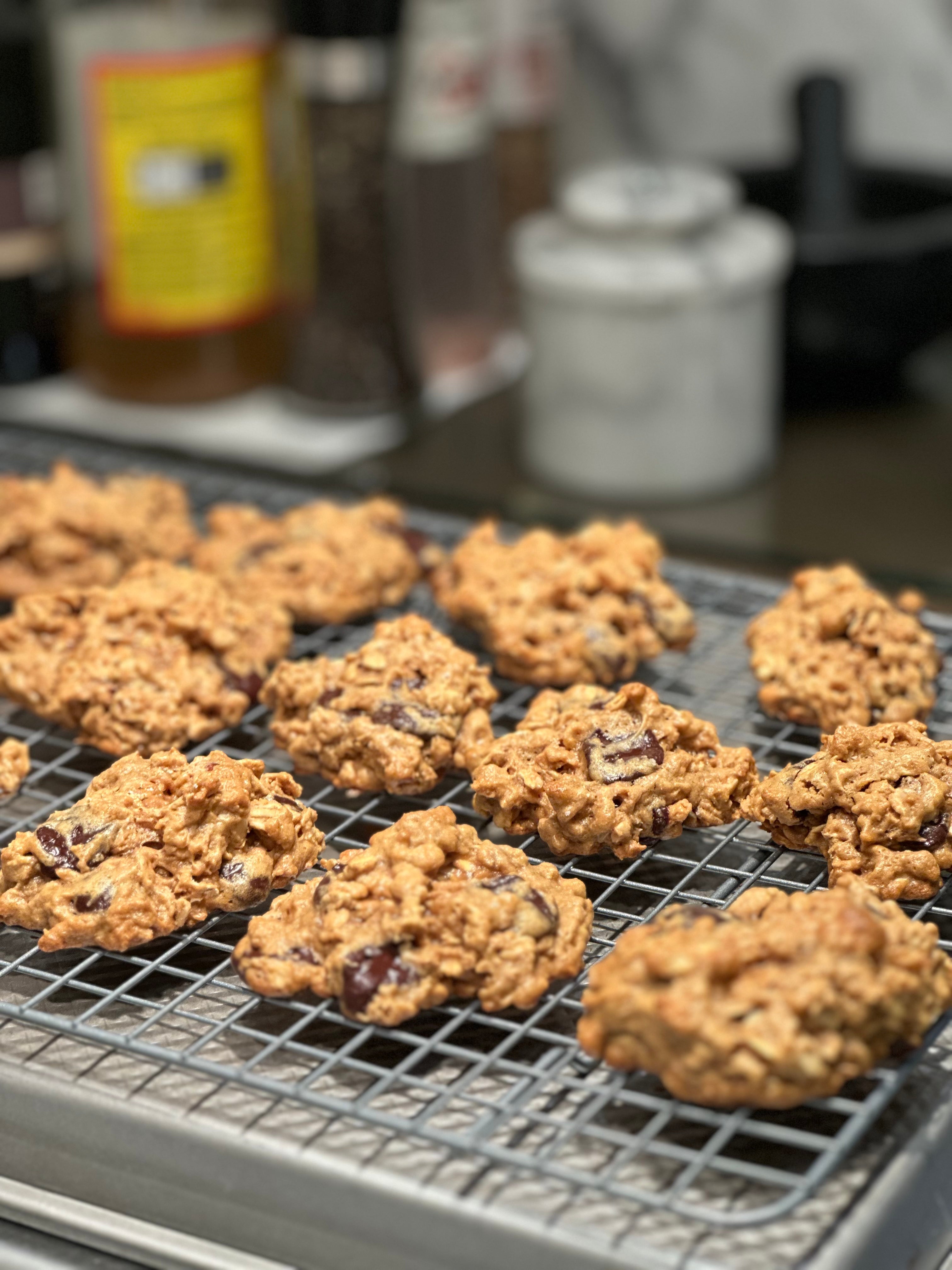 Gluten-Free Chocolate Peanut Butter Granola Cookies | Easy & Delicious ...